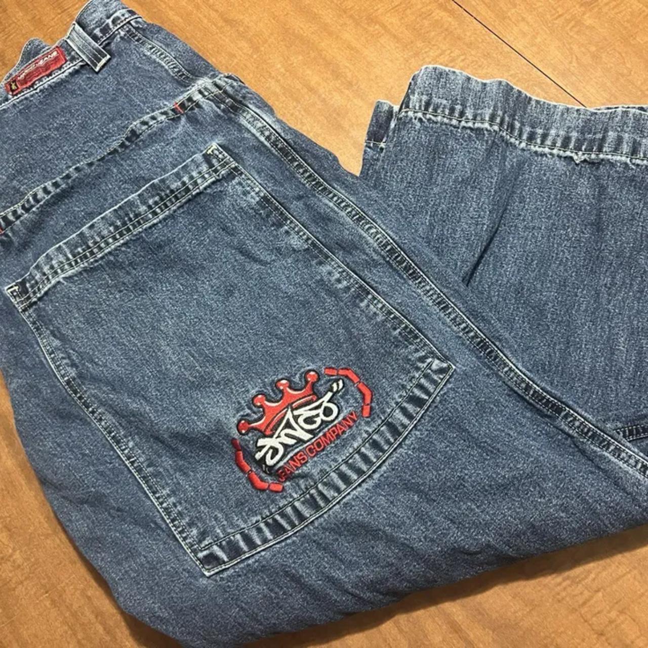 Vintage Jnco Jeans 36x30 Red Crown 2002 90s Rare... - Depop