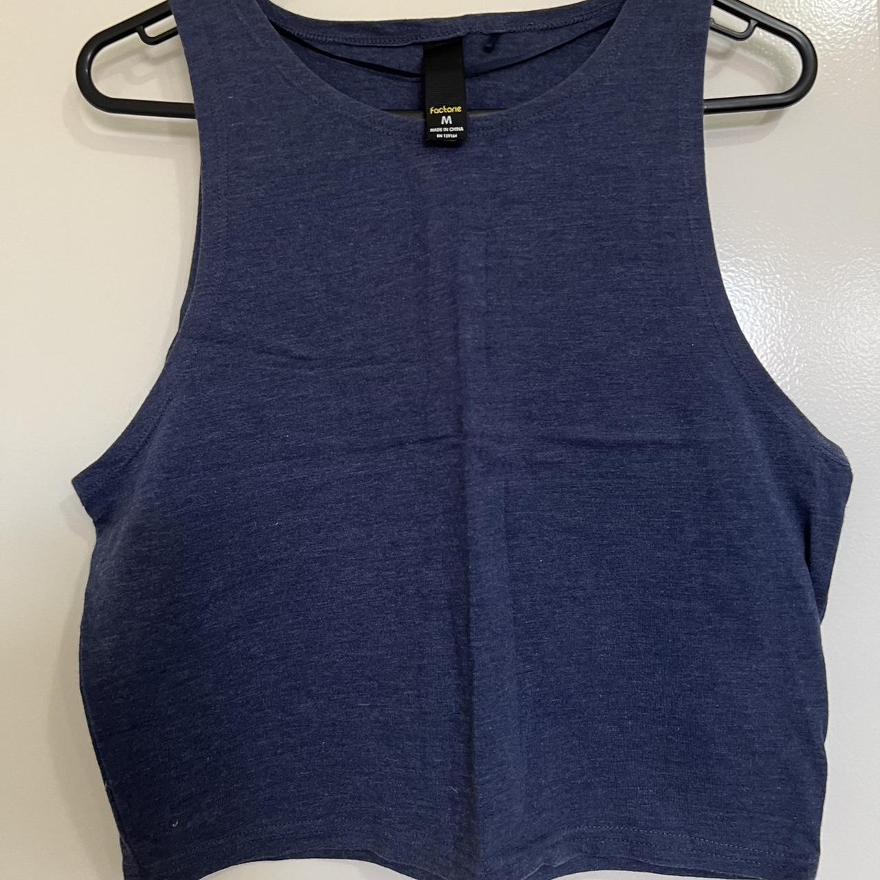 Factorie cropped tank top Please message before... - Depop