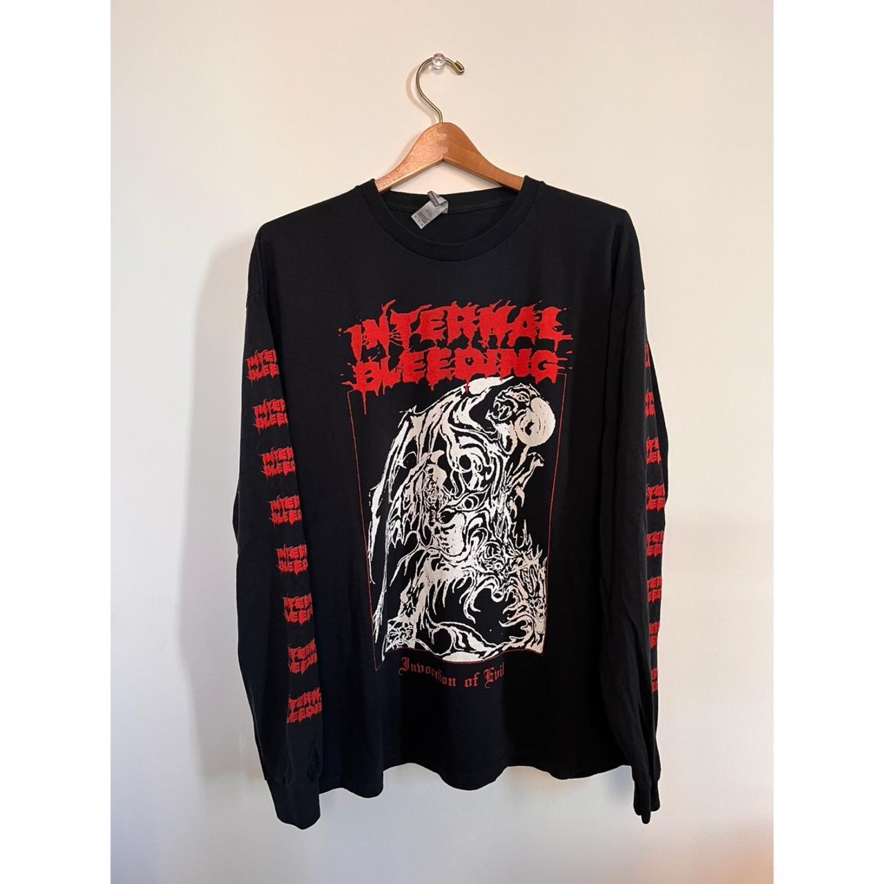 Internal Bleeding Invocation of Evil Gildan Size... - Depop Internal Bleeding Invocation of Evil Gildan Size... - Depop