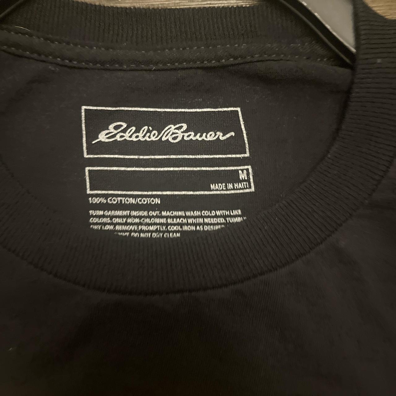 Eddie Bauer black long sleeve shirt black, long... | Depop