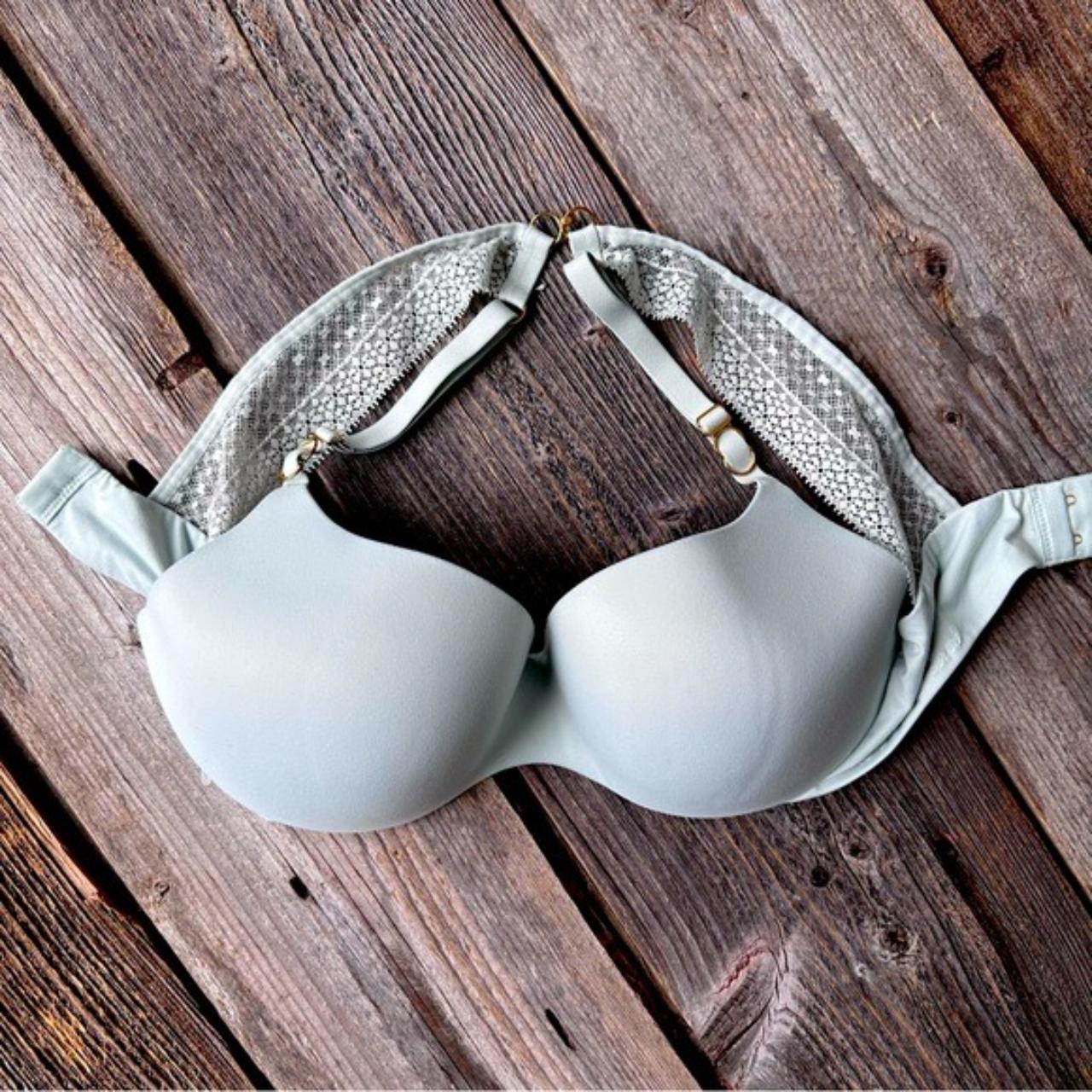 Incredible by Victoria’s Secret Lined Demi Racerback... - Depop