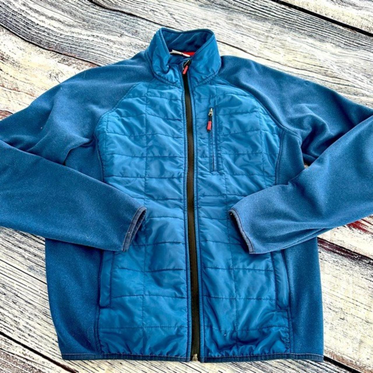 Orvis Men’s Quilted Half Puffer Jacket Size medium... - Depop