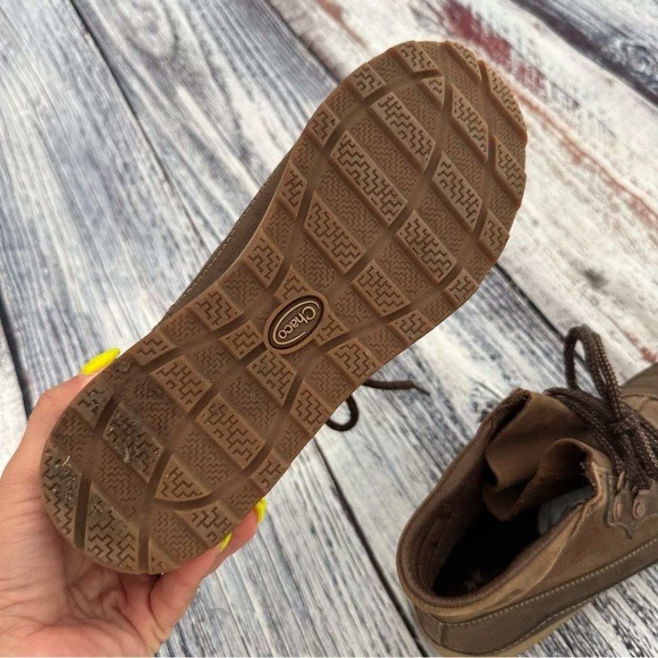 Chaco Brown Leather Waterproof Ankle Boots Good... - Depop