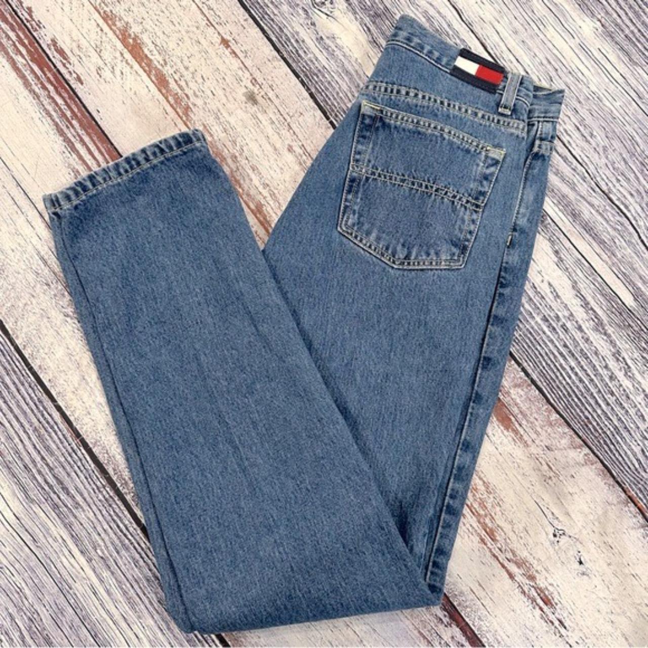 Vintage 90’s Tommy Hilfiger Straight Leg Jeans |... - Depop