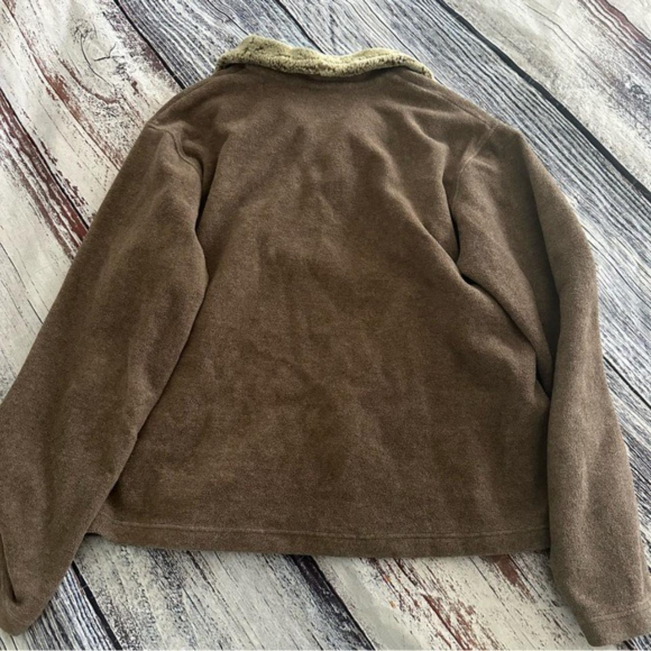 Vintage Wooly Bully Wear Colorado Brown Fleece... - Depop