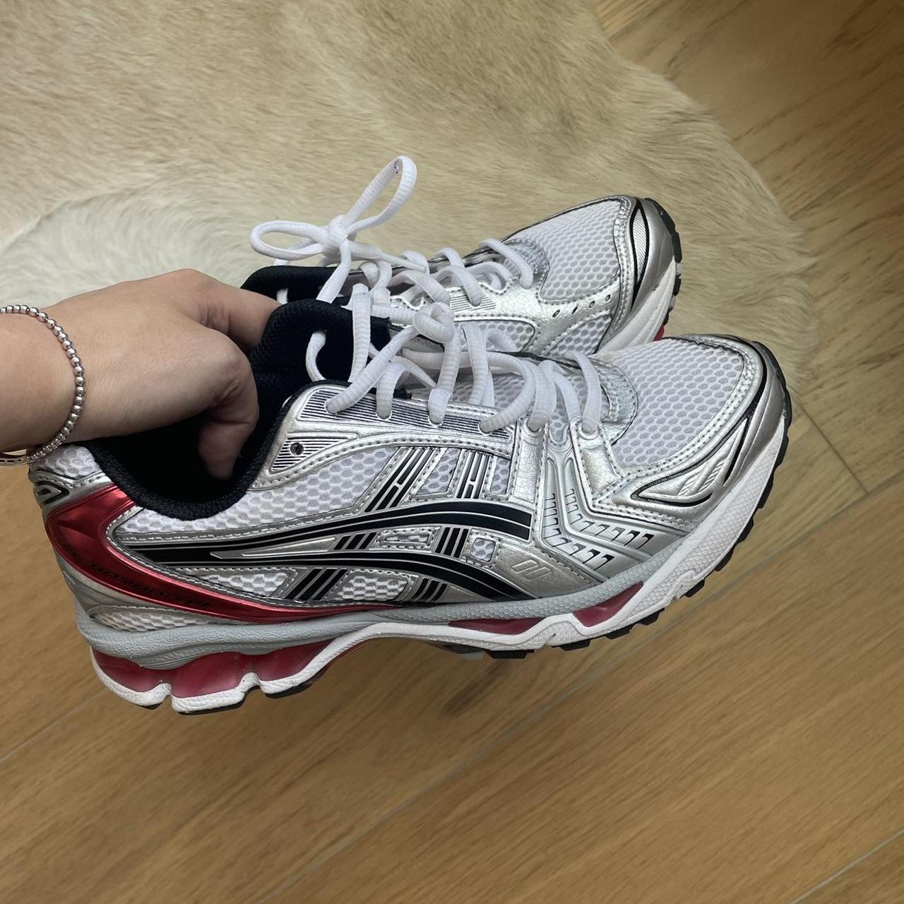 ASICS GEL KAYANO 14 CLASSIC RED COLORWAY Soo... - Depop