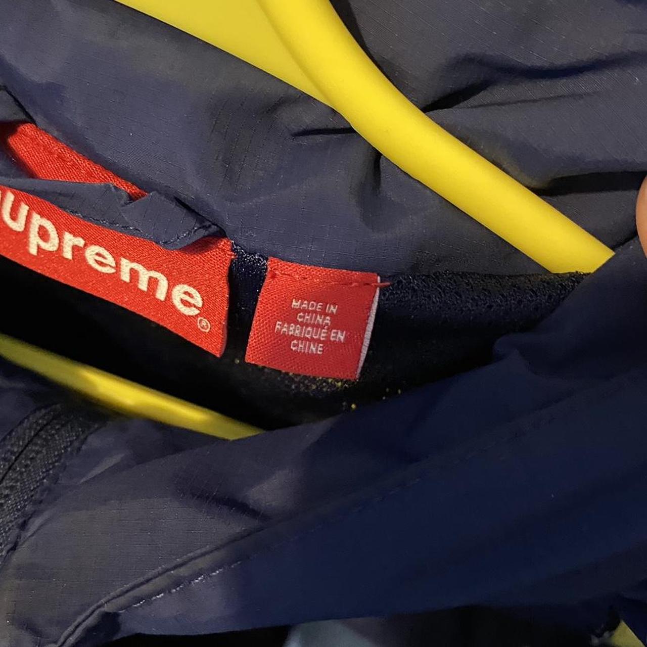 Supreme Logo Piping Hooded Track Jacket. Brought it... - Depop