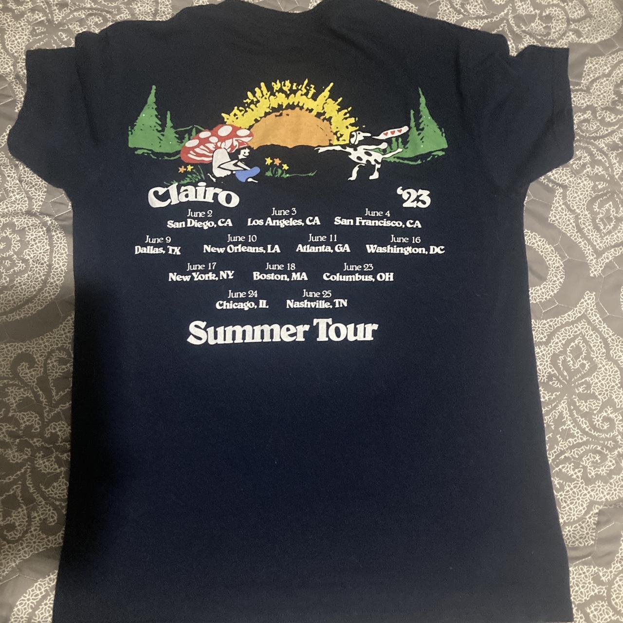 CLAIRO SUMMER ‘23 TOUR MERCH #clairo #merch... - Depop