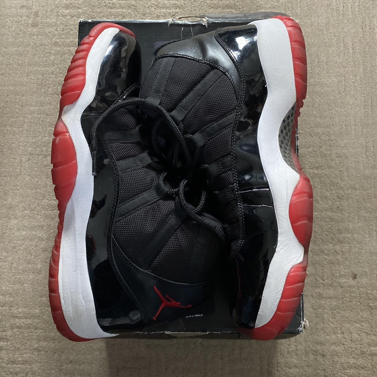 Air jordan 11 2012 Breds worn and damaged box but... - Depop