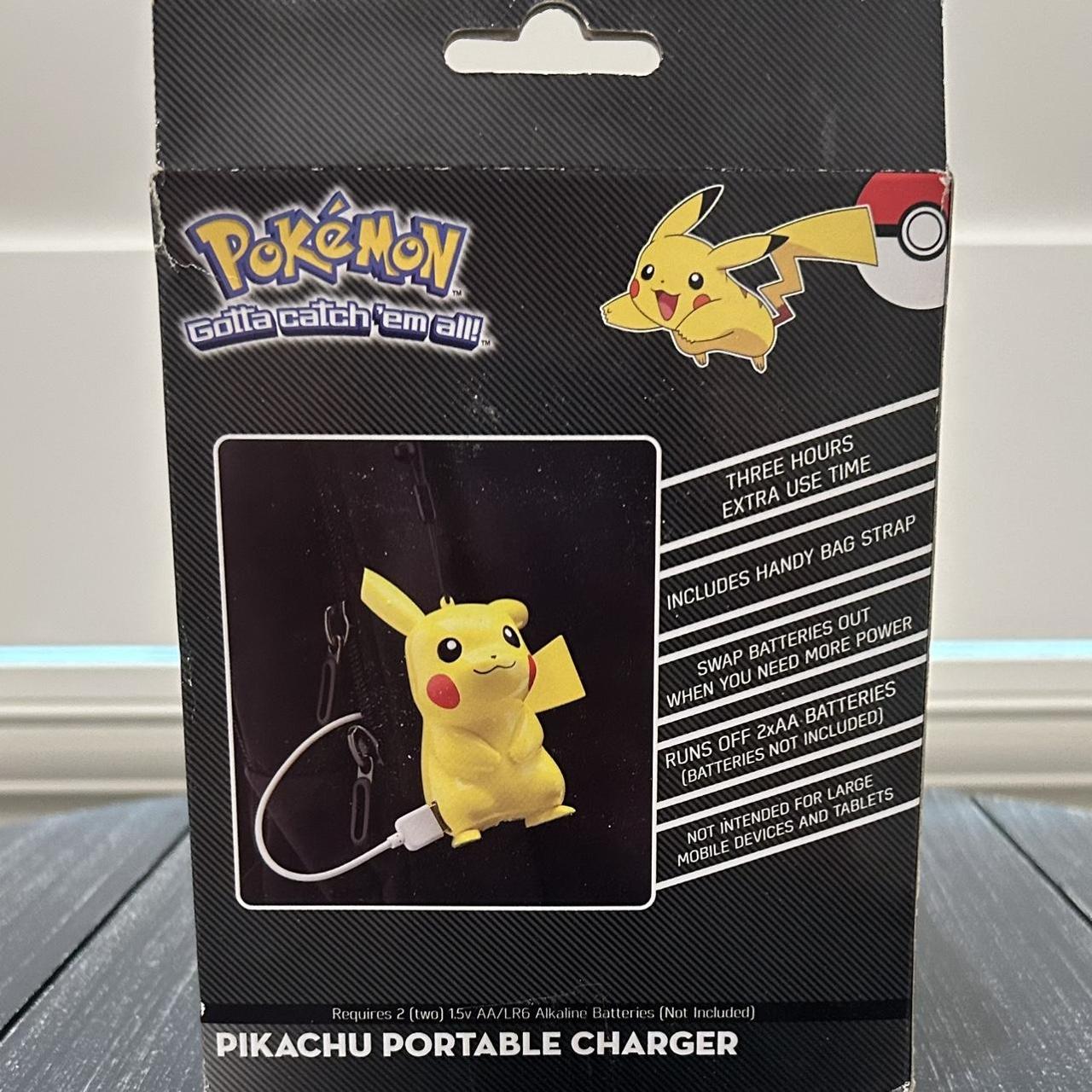 Pikachu portable charger. Provides 3 hours of extra... - Depop