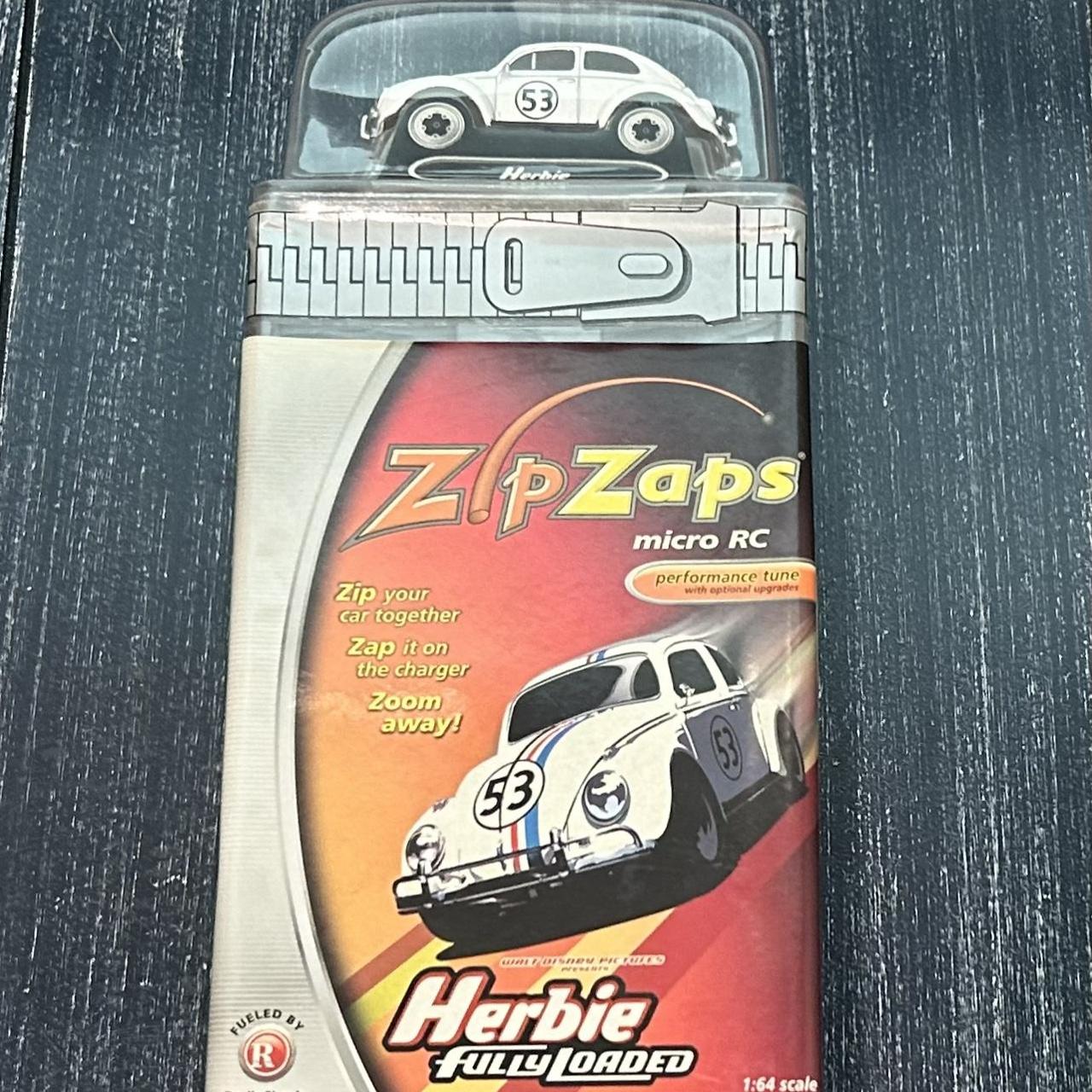 Zip Zaps Micro RC Herbie. Released by Radio Shack in... - Depop