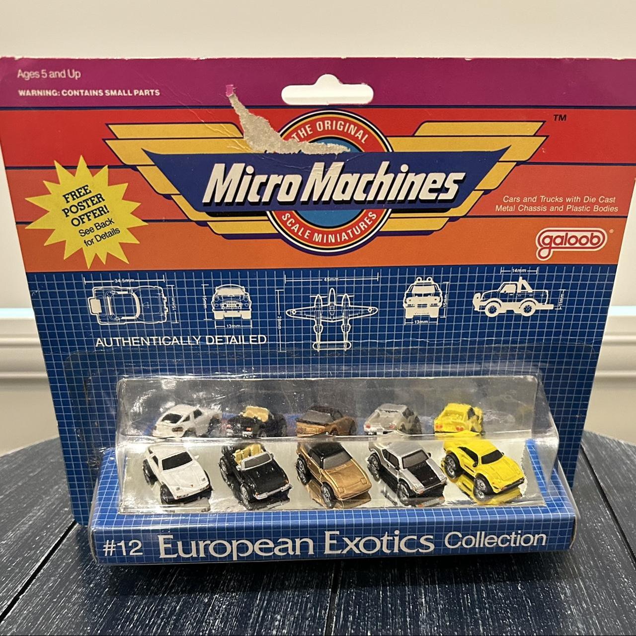 Galoob Micro Machines European Ecotics Collection.... - Depop