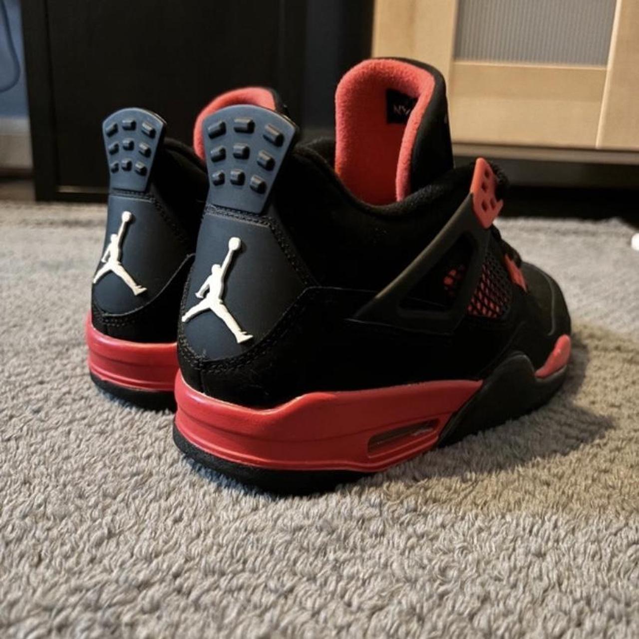 Jordan 4s Red thunder, Size 8 men’s. Comes with box... | Depop