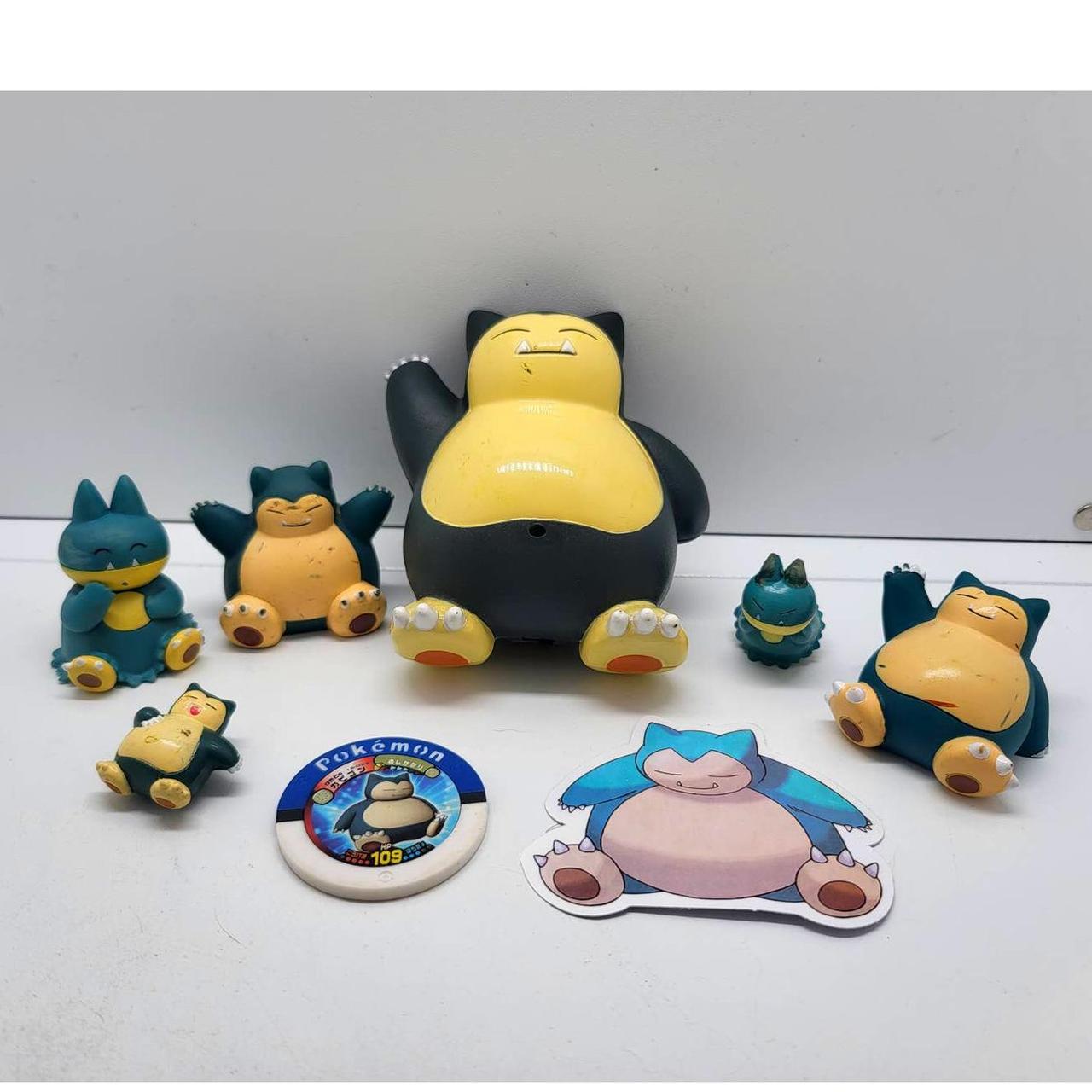 This is a set of Munchlax Snorlax figures toys. We... - Depop