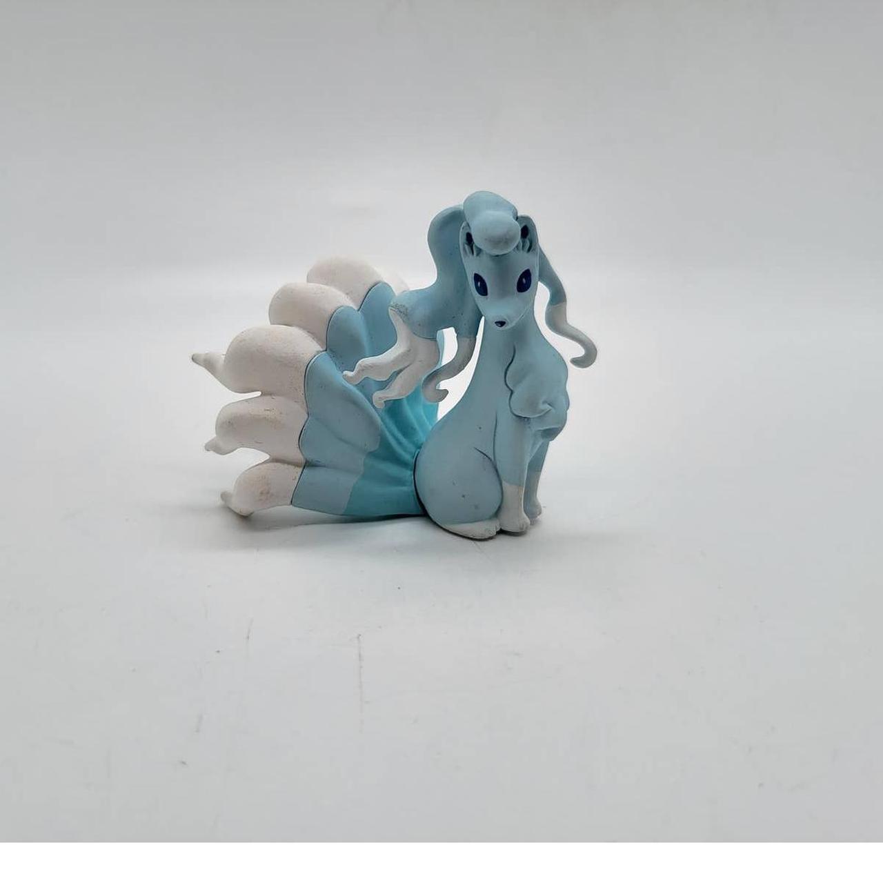 Alolan Ninetales Pokemon figure. Authentic Tomy.... - Depop
