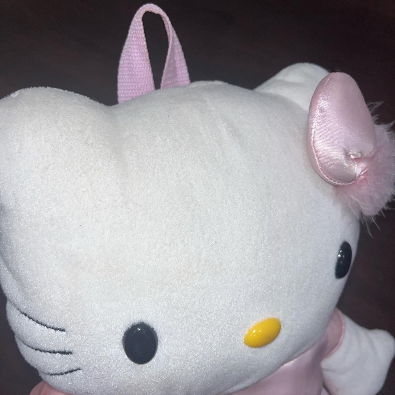 Adorable y2k hello kitty plush backpack!!! 🎀Only... - Depop