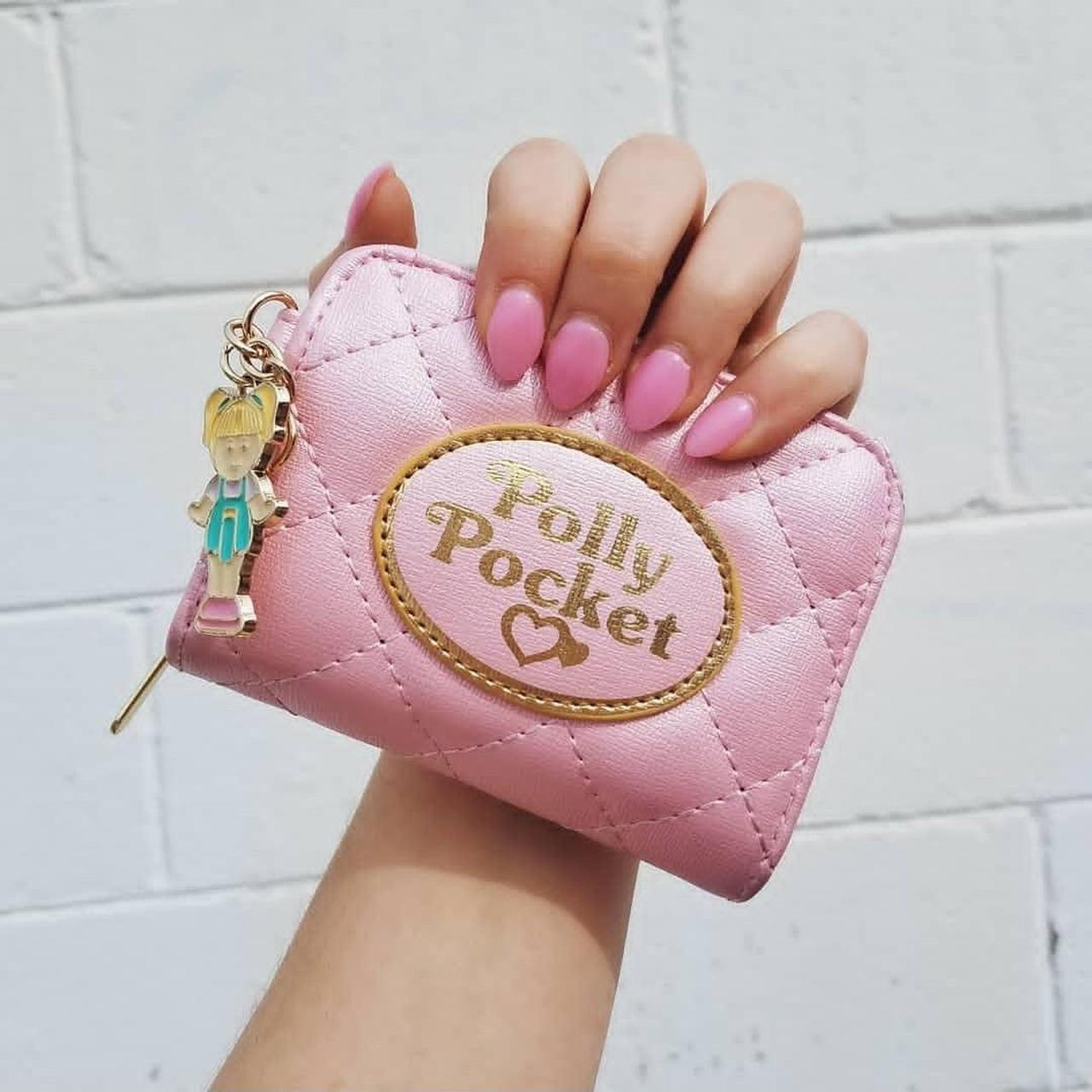 Polly pocket mini fold wallet from hot topic. In... - Depop