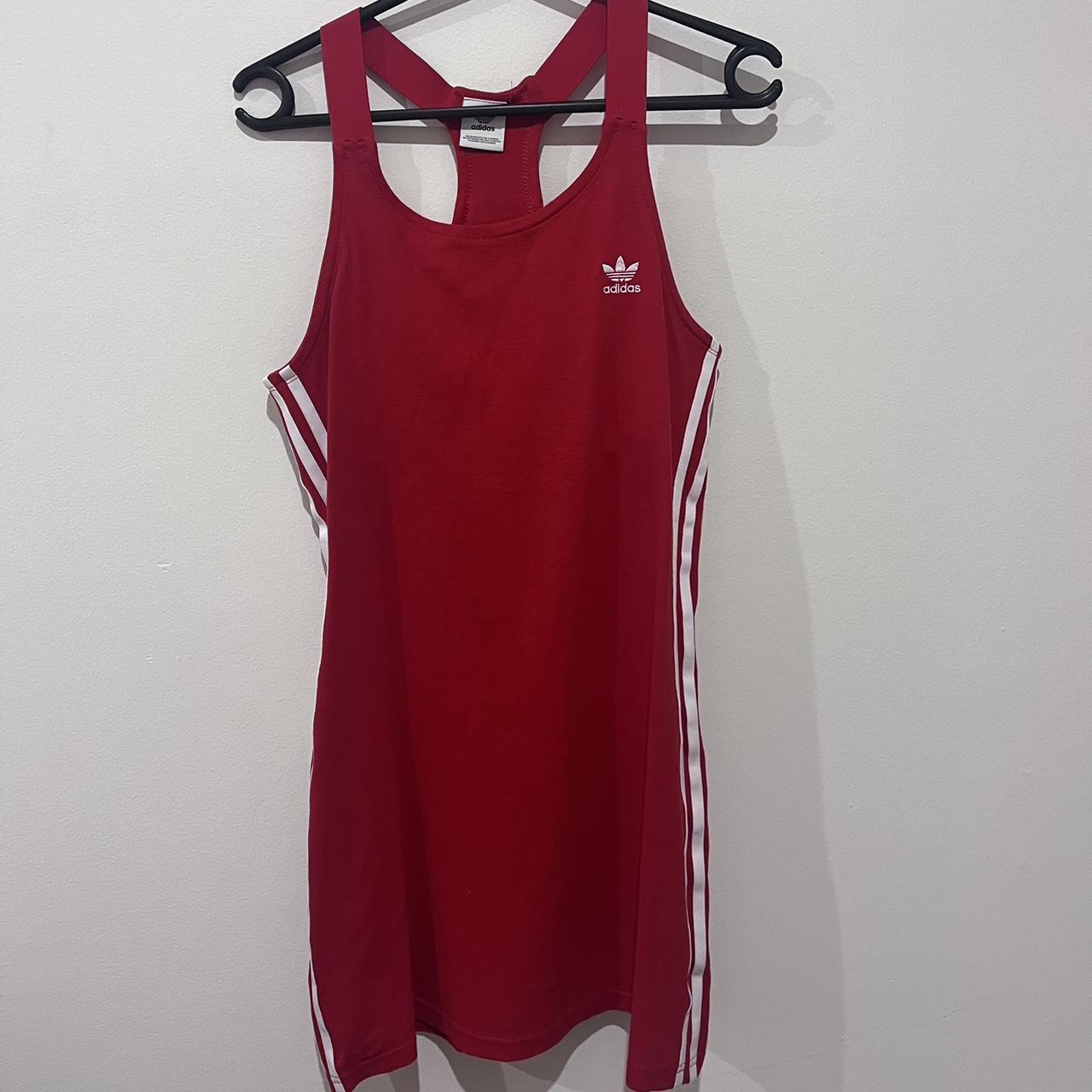 Vintage Red Adidas Bundle!! Wore once, Jacket sized... - Depop