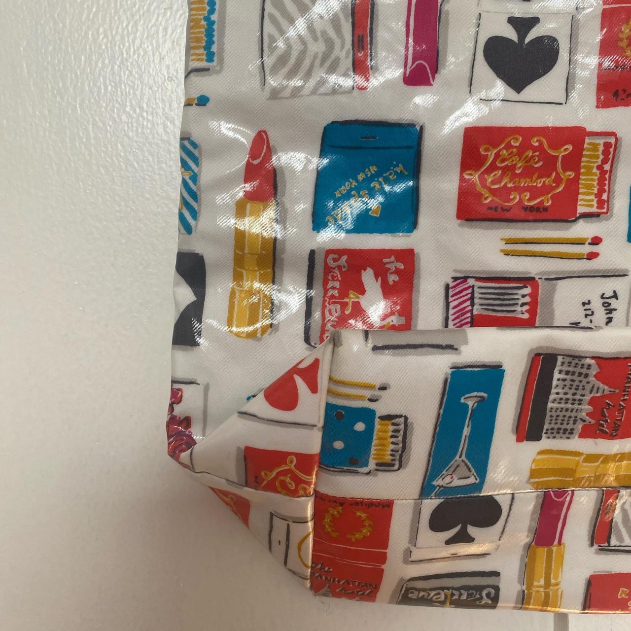 Vintage 00s KATE SPADE matchbook print tote bag... - Depop