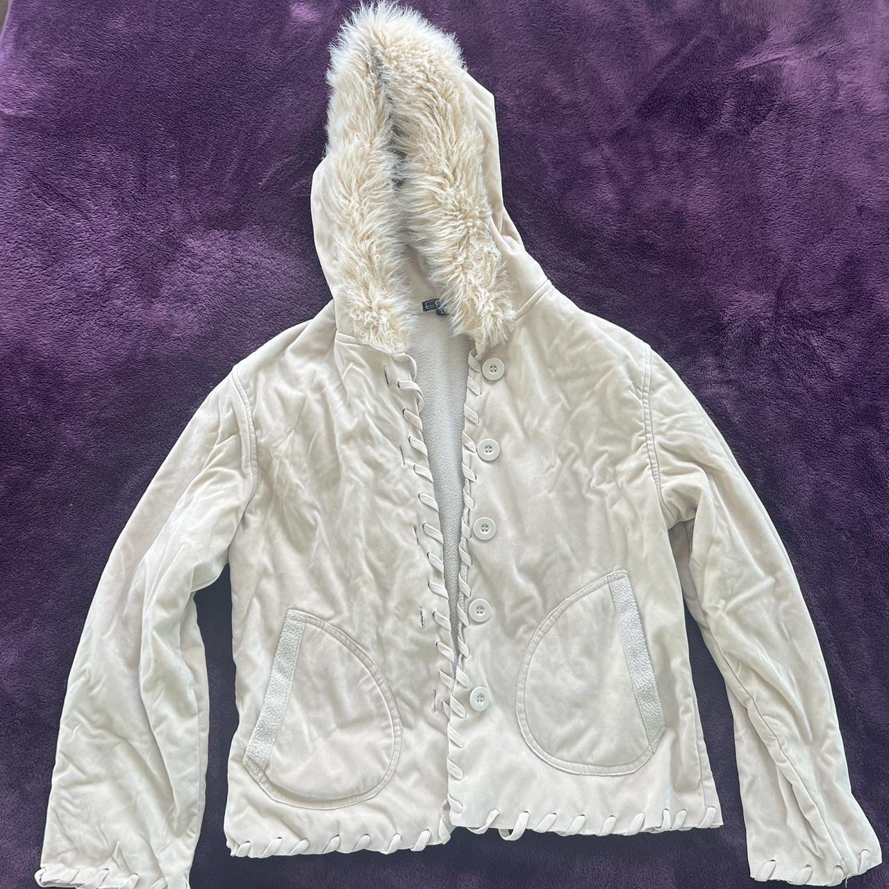 Women's Cream Jacket | Depop