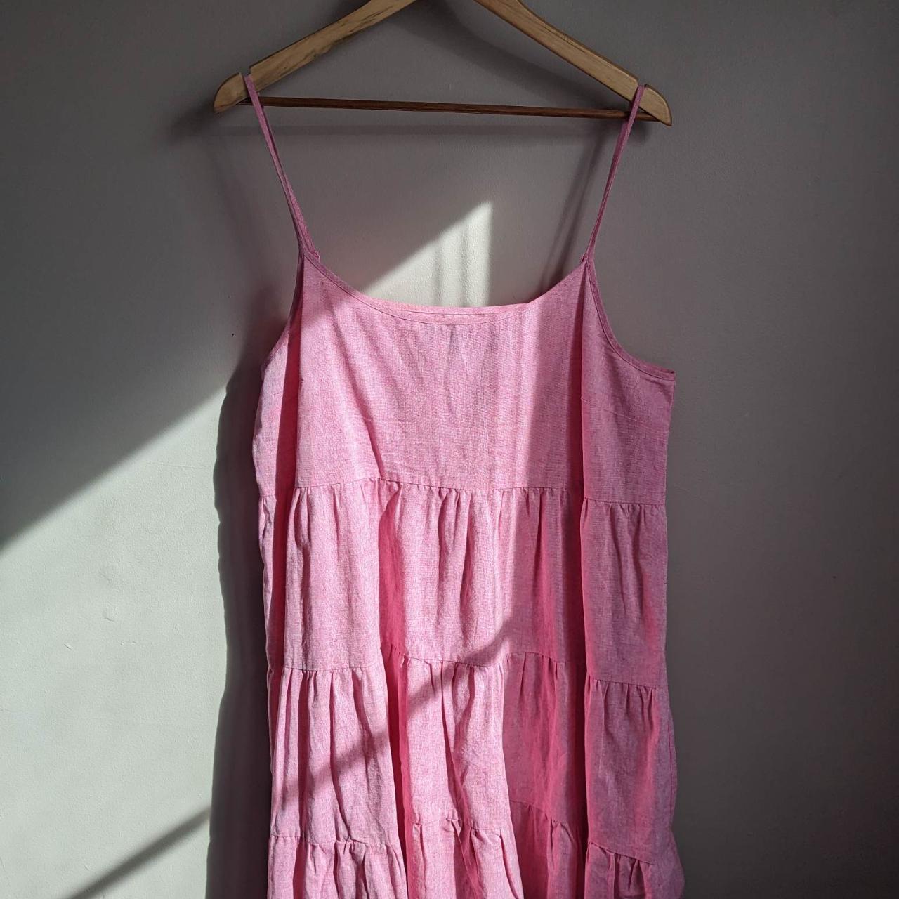 Pink layered Princess Highway dress- Size 14... - Depop