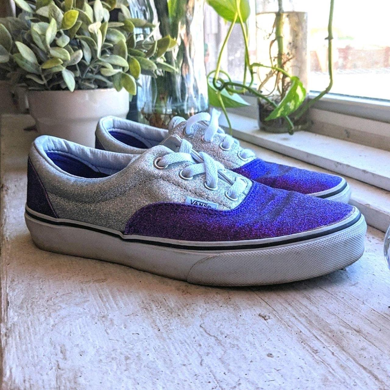 Y2K Retro Vans Skate Sparkle Glitter Glam Bright... - Depop