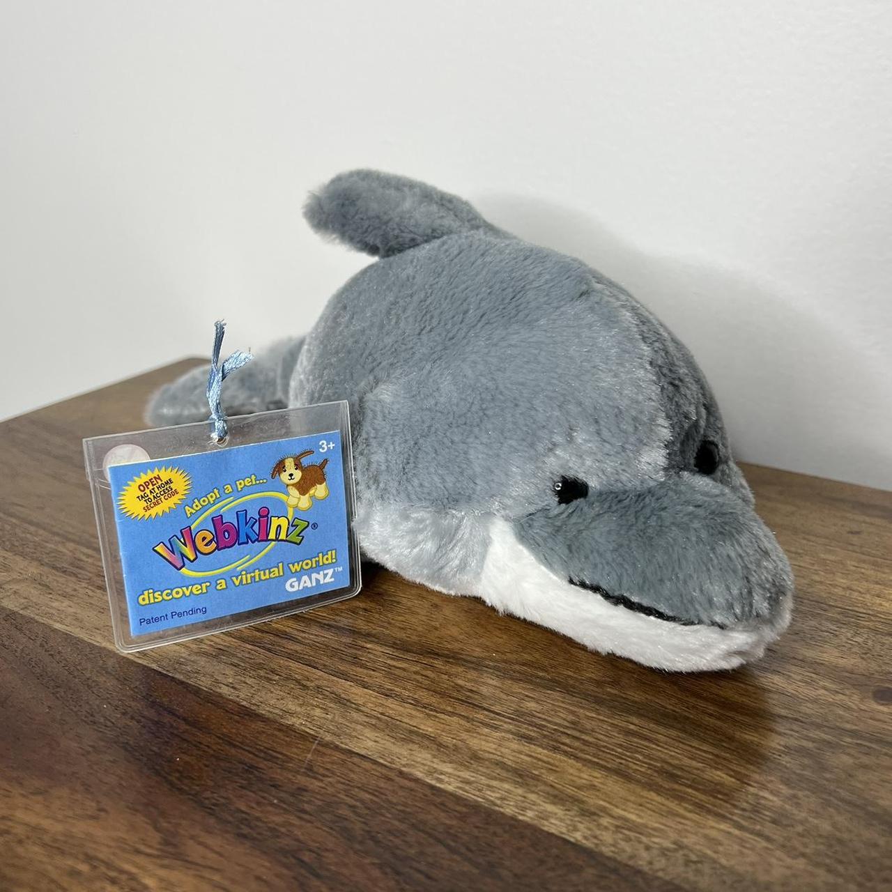 Bottlenose Dolphin Webkinz - unused 8-digit code I... - Depop