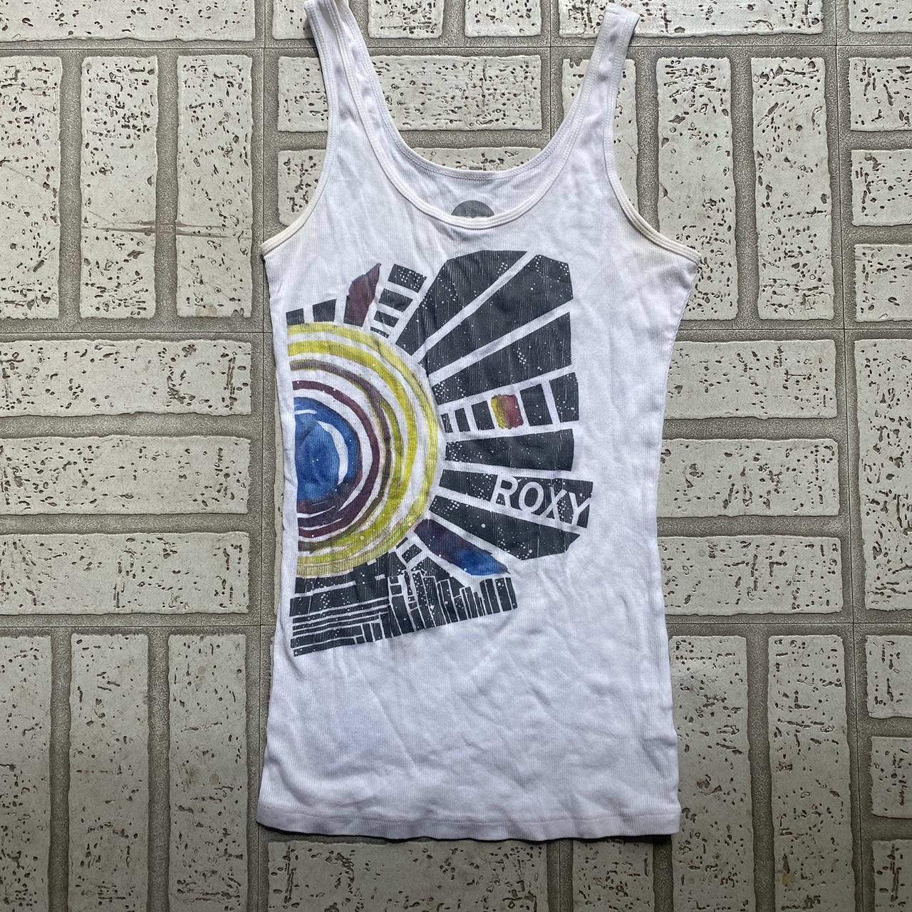 Roxy surfer early 2000's tank #y2k - Depop