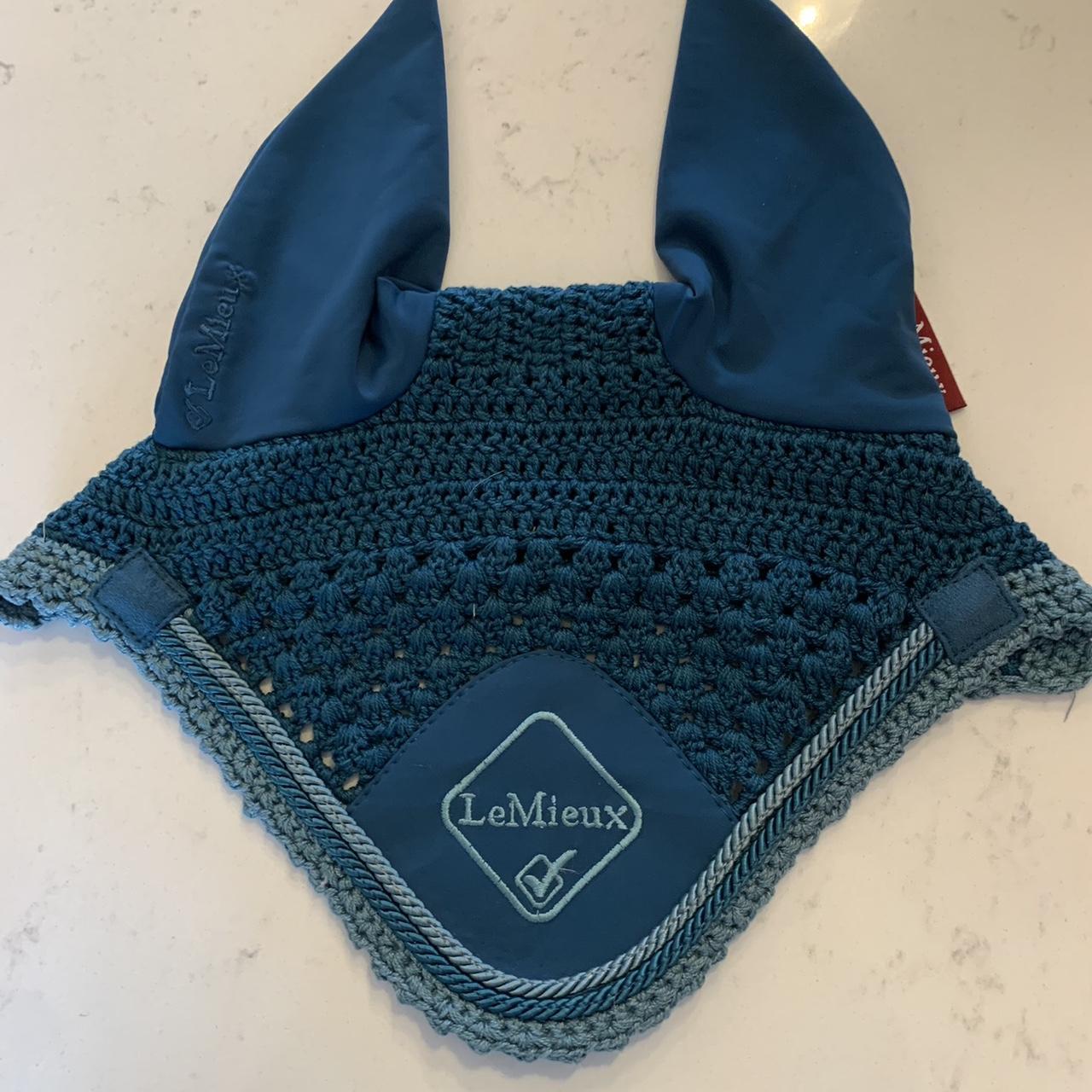 Lemieux marine ear bonnet, tried on only, I also... - Depop
