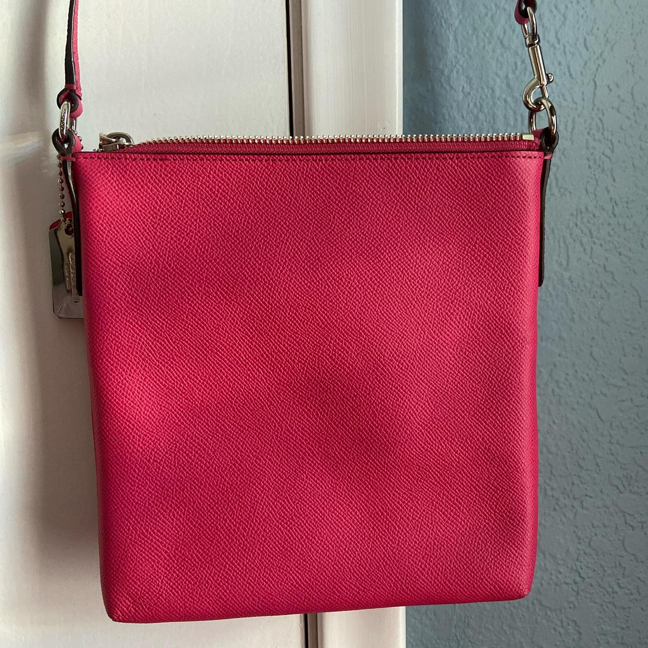 Pink coach bag Genuine leather No flaws! #coach... - Depop