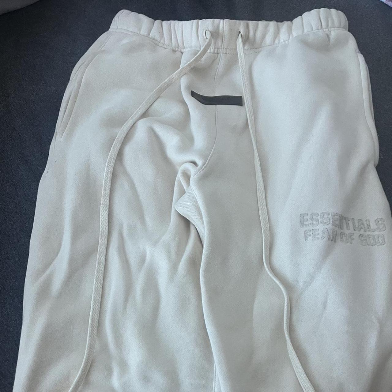 Essentials joggers- color sand/tan. Size XS-men. In... - Depop