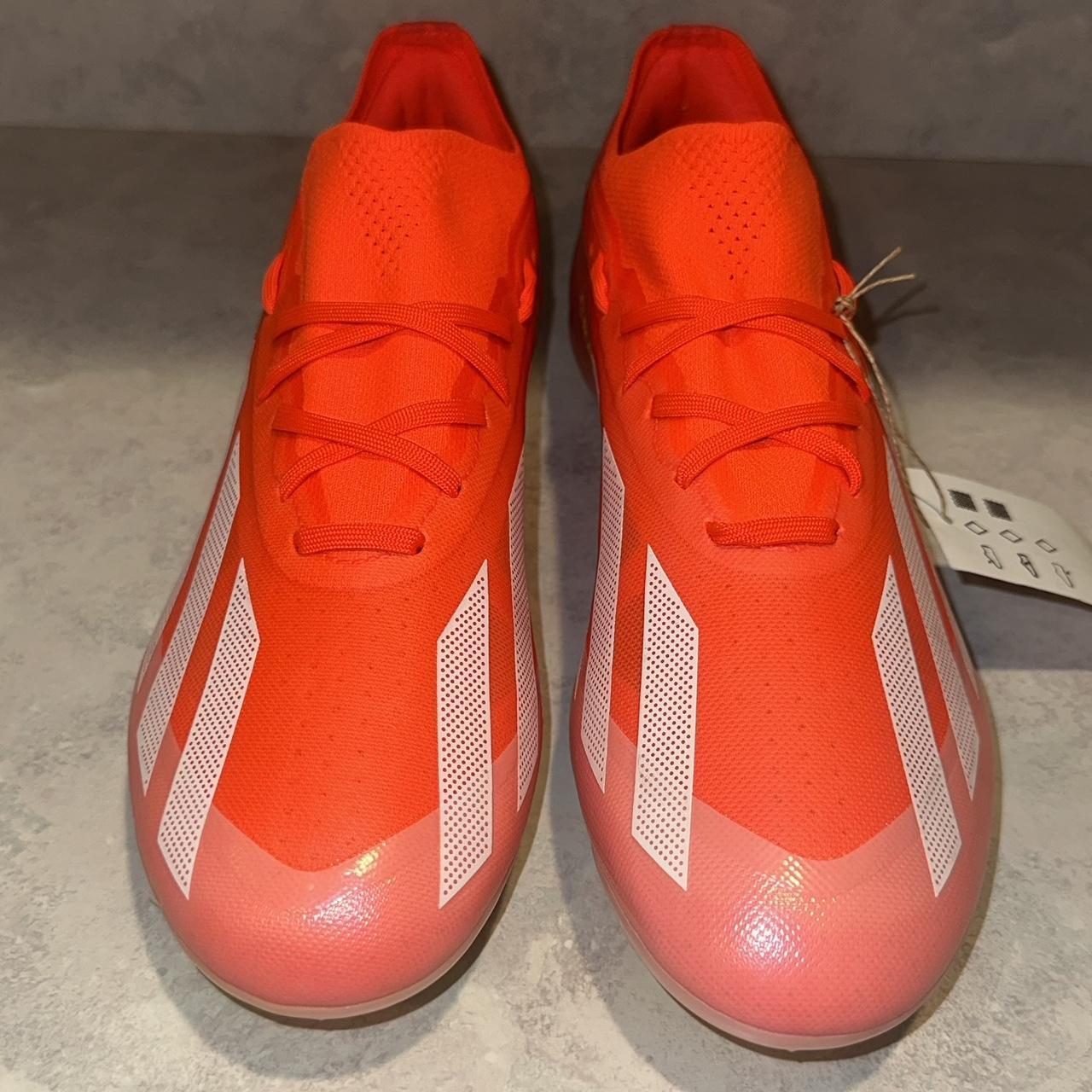 Adidas Men's X Crazyfast Pro FG Solar Red Soccer... | Depop