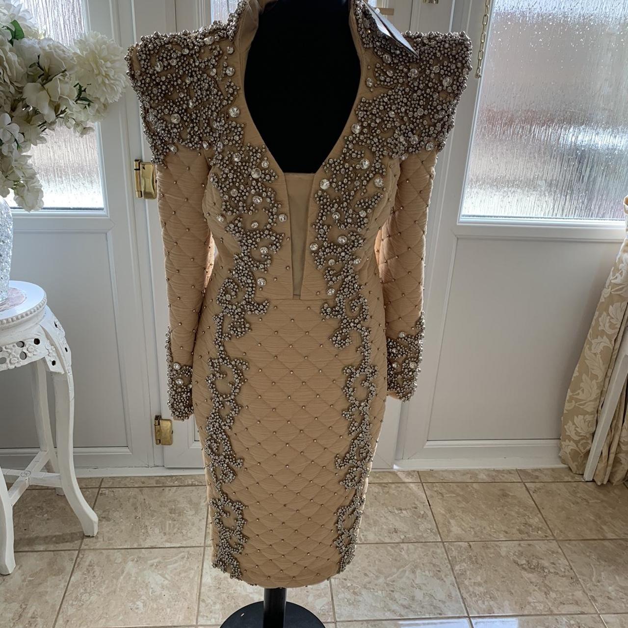 Posh frocks bespoke dress size 12 brand new never... - Depop