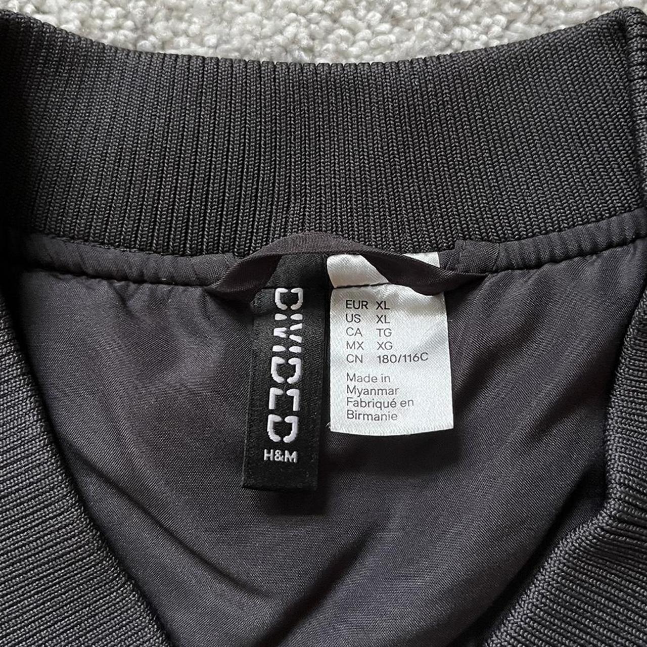 H&M Divided Bomber Jacket Size: Women’s XL Cozy... - Depop