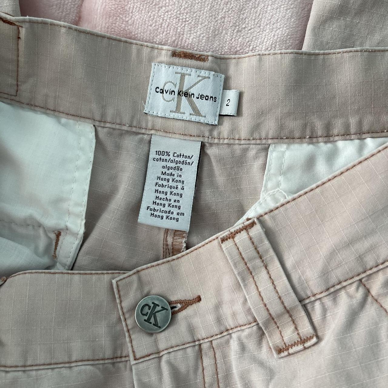 Calvin Klein Women's Pink Trousers | Depop