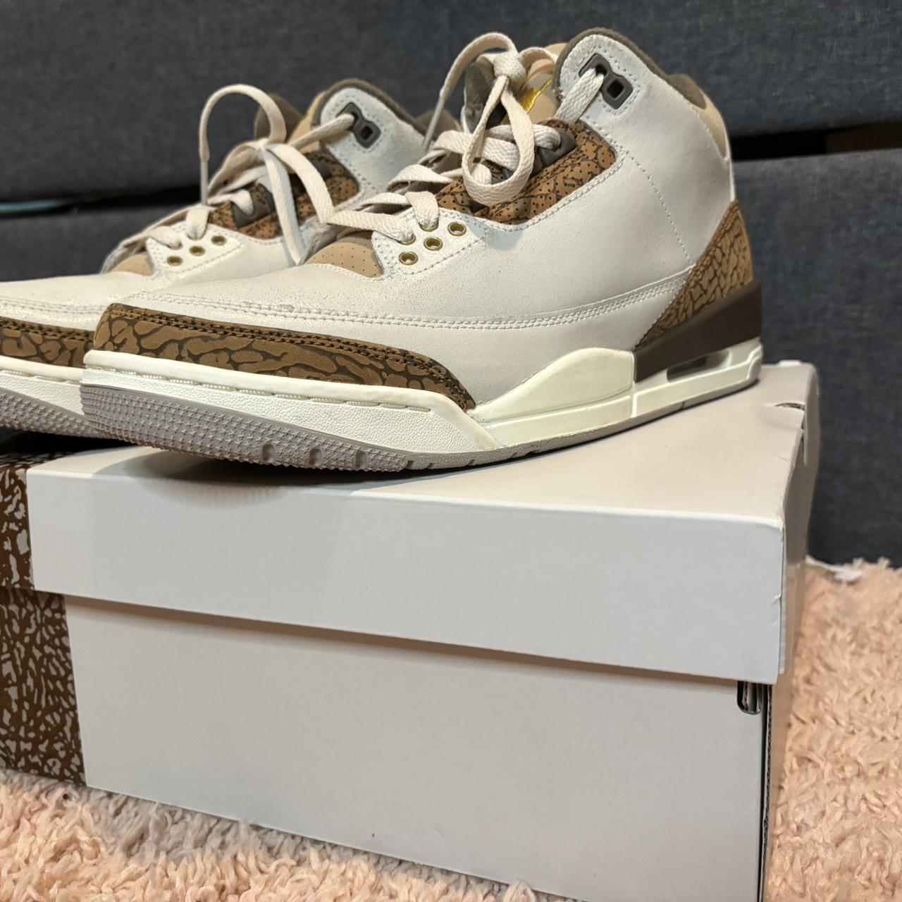 Jordan 3s Only worn once Comes with box - Depop