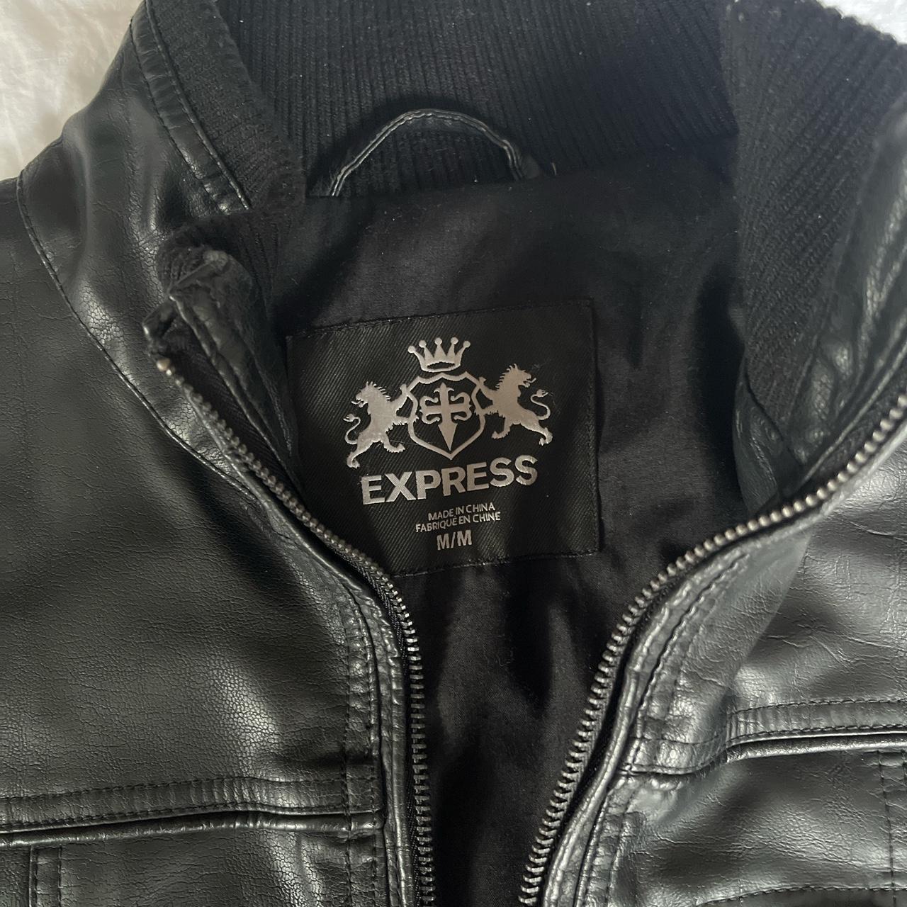 Express Men's Black Jacket | Depop