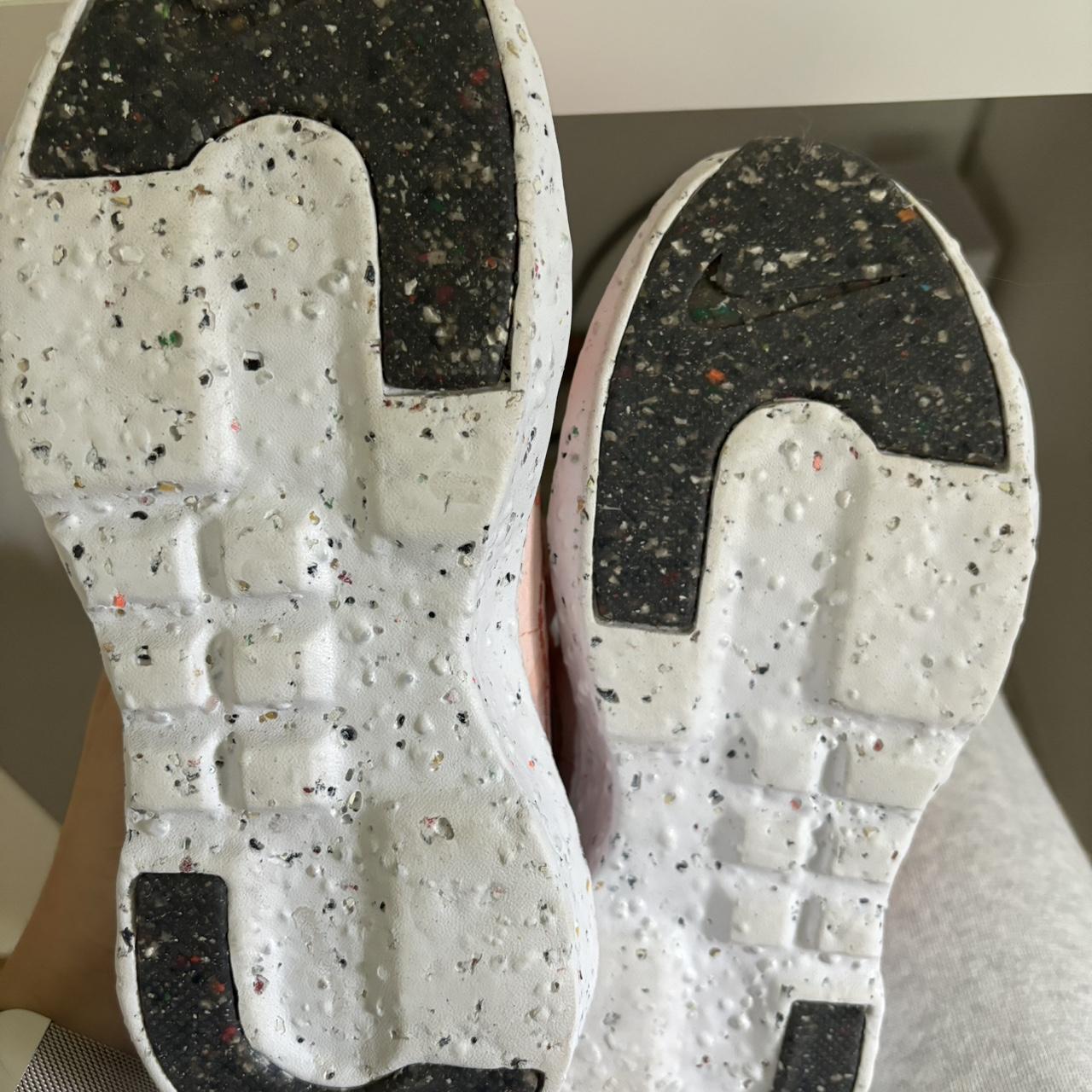 Pink Nike sneakers Used a handful of times Size... - Depop