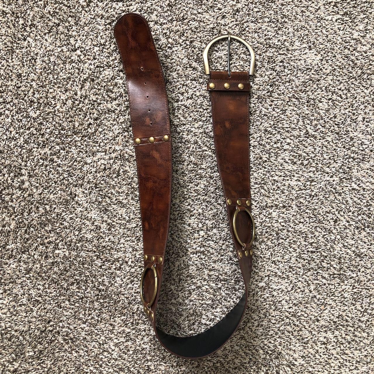 Vintage grunge belt. Y2k chunky boho/grunge belt.... | Depop