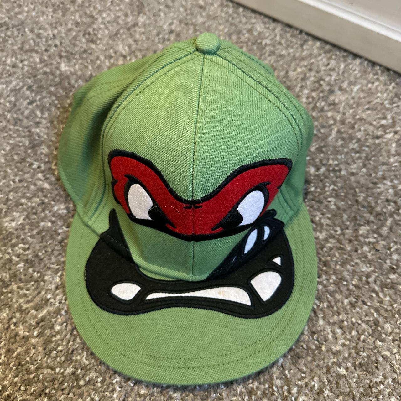 green rafael teenage mutant ninja turtles hat... | Depop