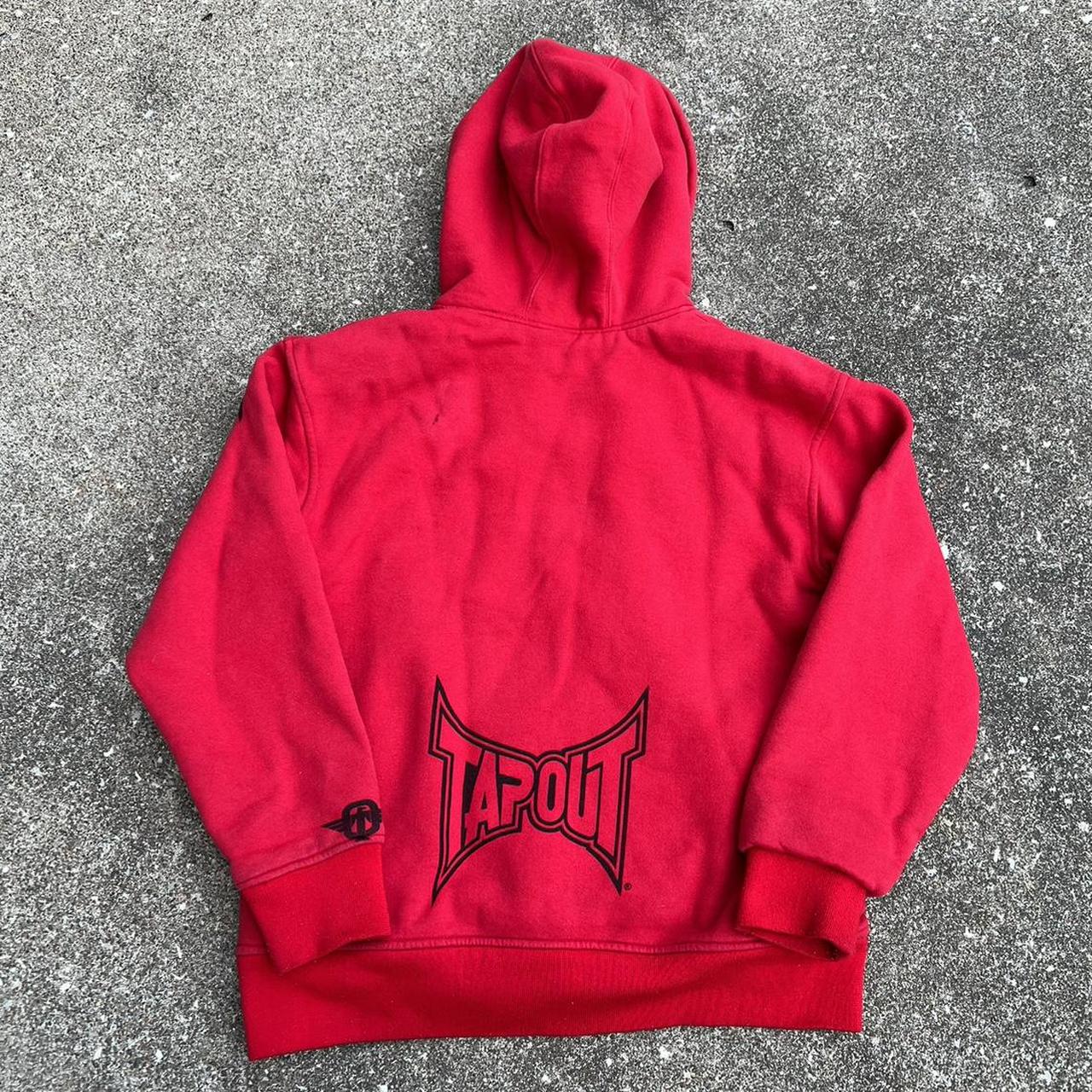 Sick Y2K 00’s Tap Out Fleur De Lis Details Graphic... - Depop