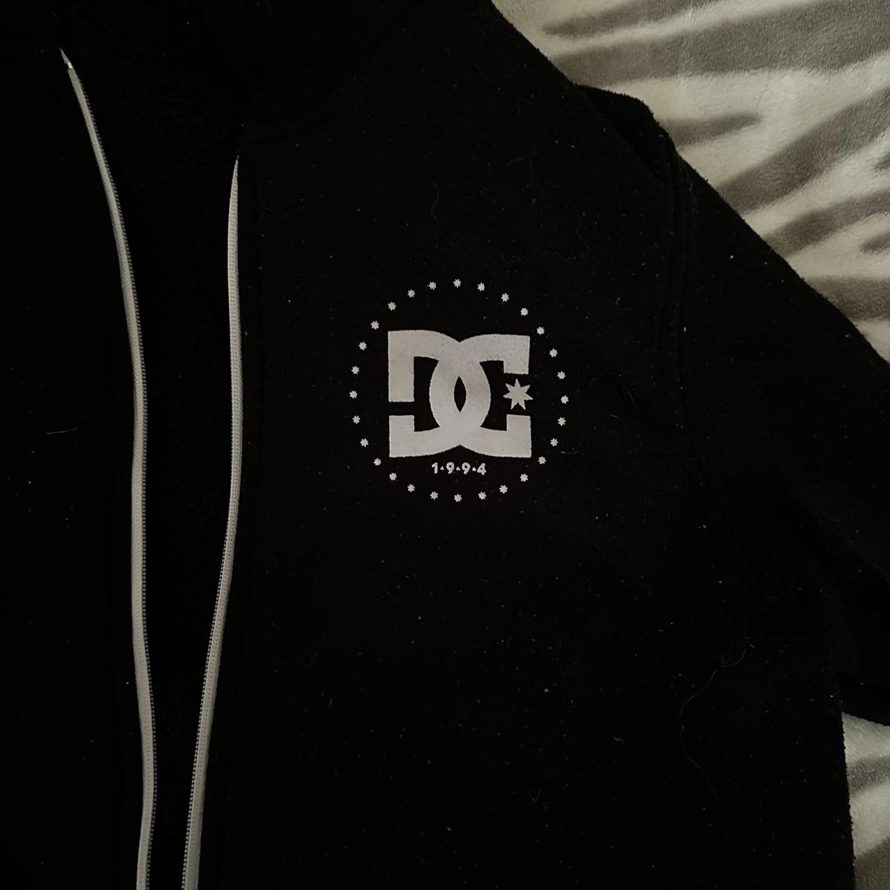 Large DC hoodie #DC #skater #alt #fashion #hoodie - Depop