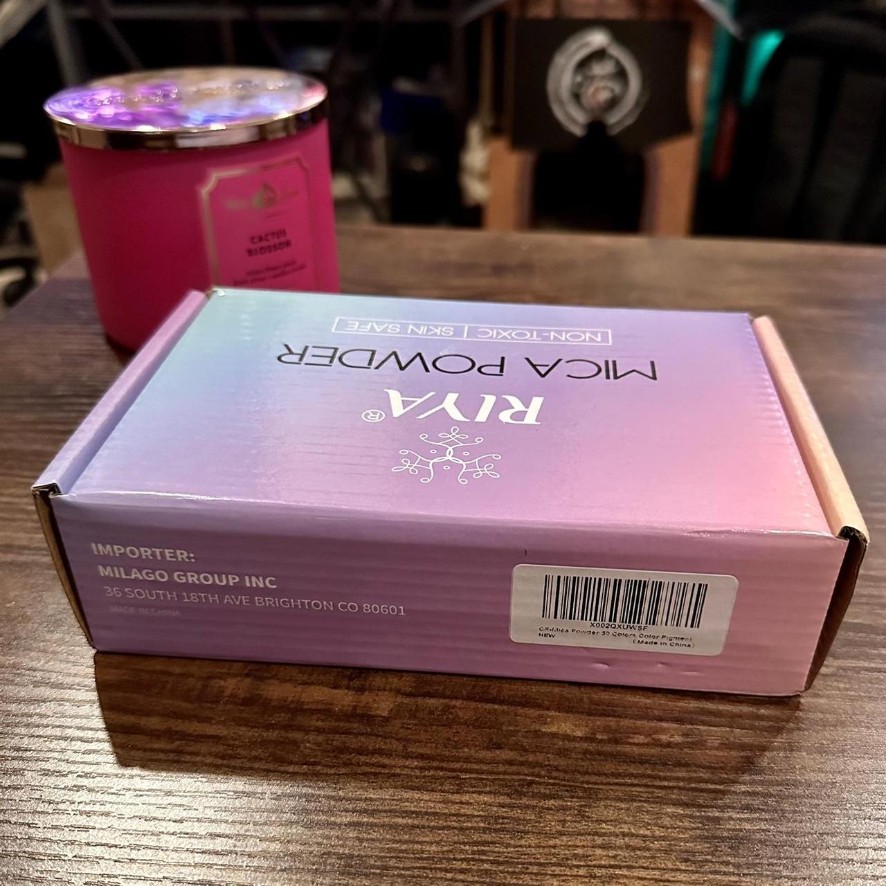 🎨 Mica Power for DIY Crafts, Cosmetics (50 Colors,... - Depop