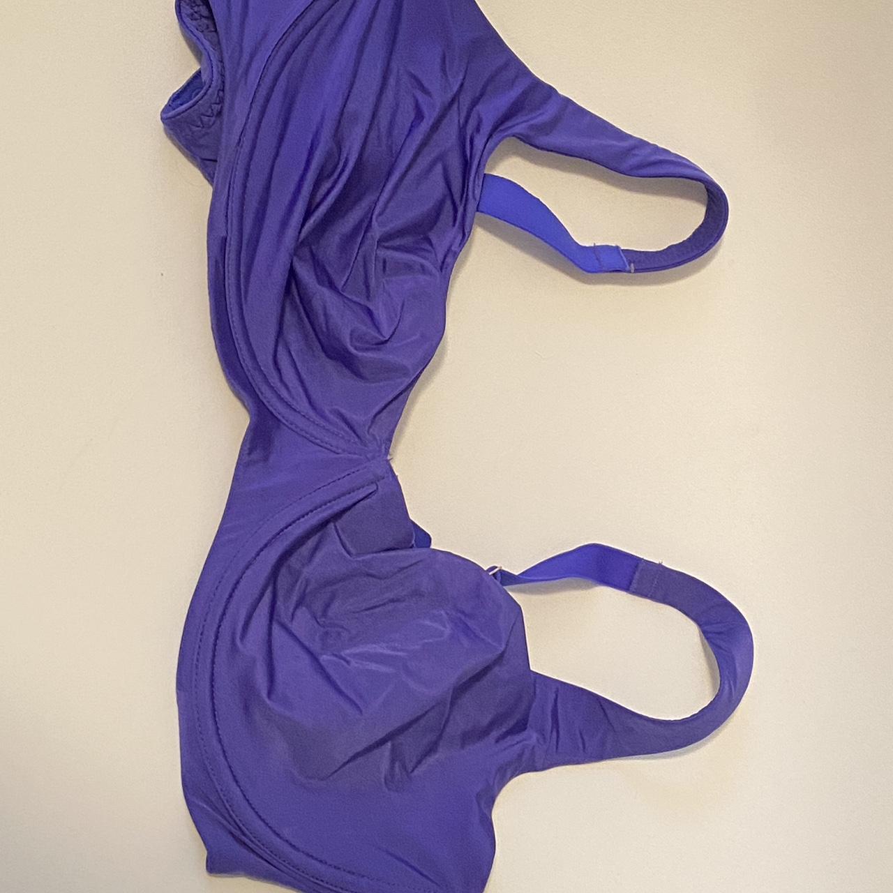 CUUP Scoop Unlined Bra 32F Worn once Slight... - Depop