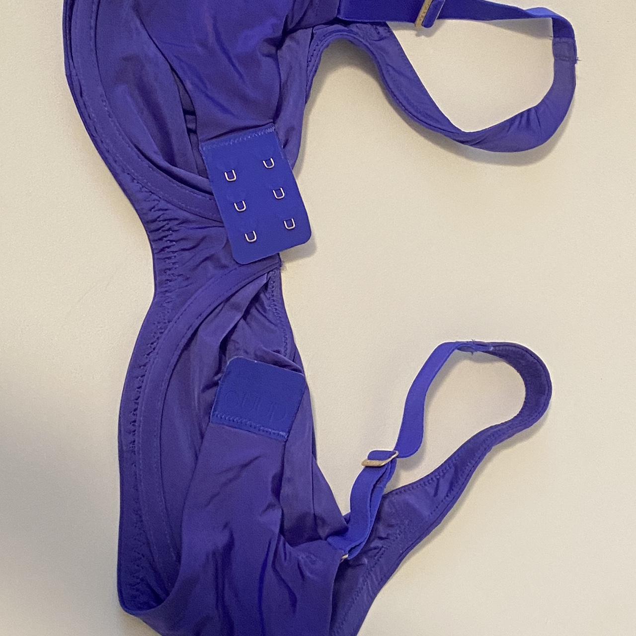 CUUP Scoop Unlined Bra 32F Worn once Slight... - Depop