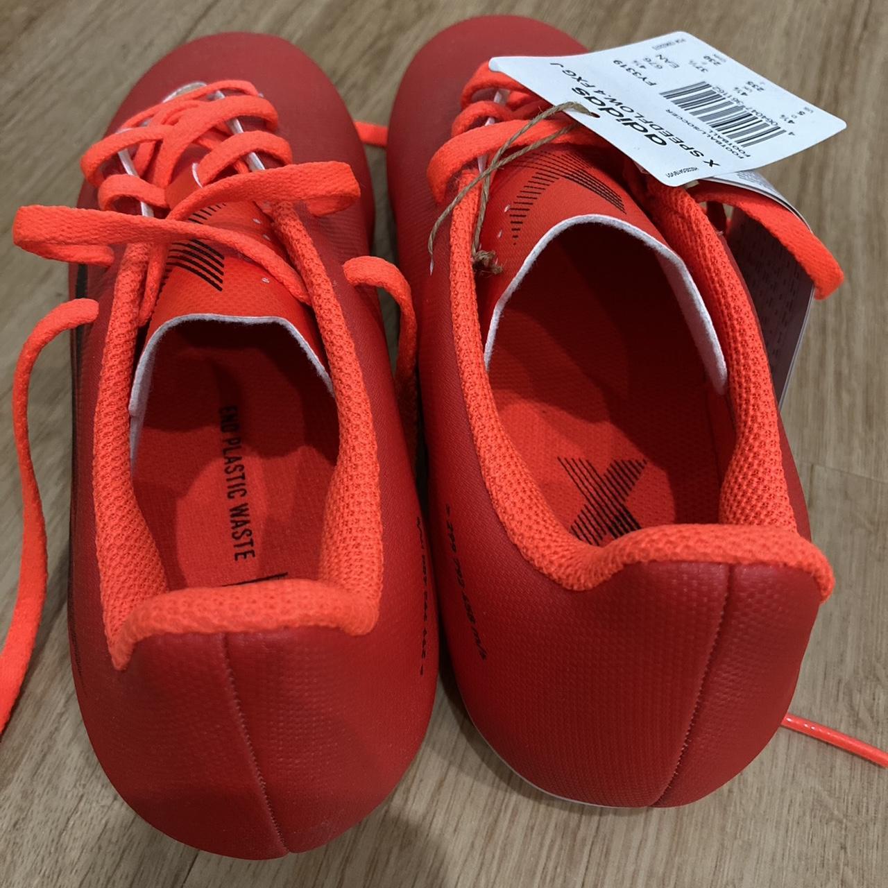 Adidas X Speedflow.4 FXG Size 4.5 UK Football Boots - Depop