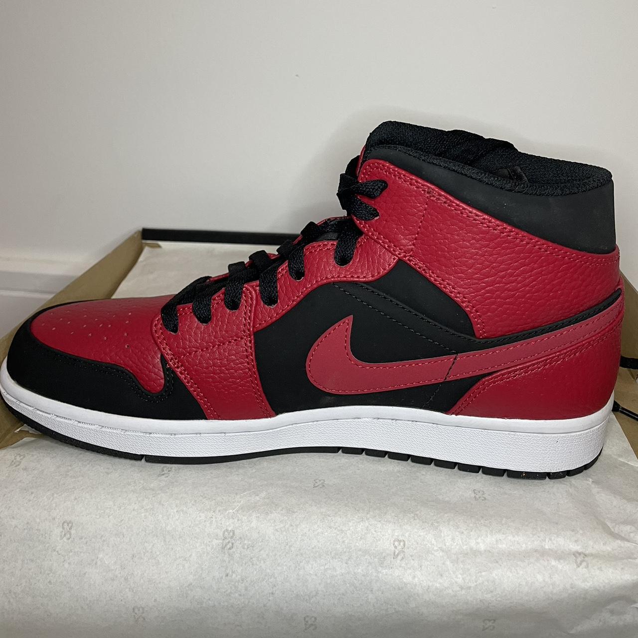 AIR JORDAN 1 MID REVERSE BRED ️Brand New Jordans... - Depop