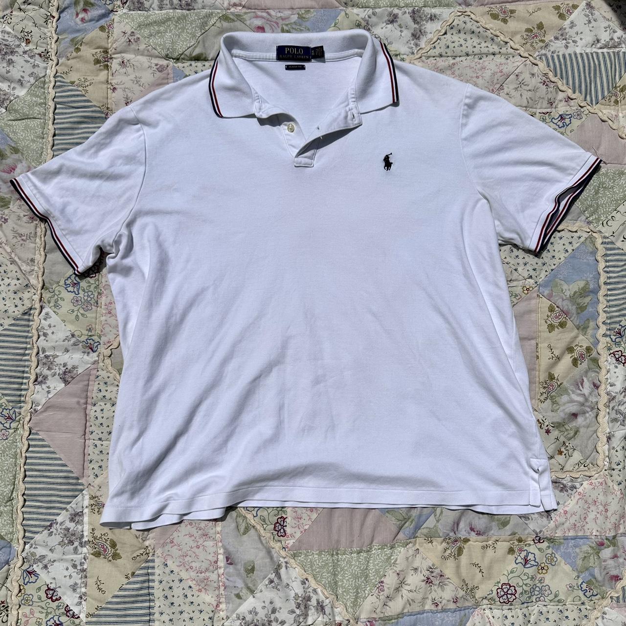 Ralph Lauren Men's White Polo-shirts | Depop