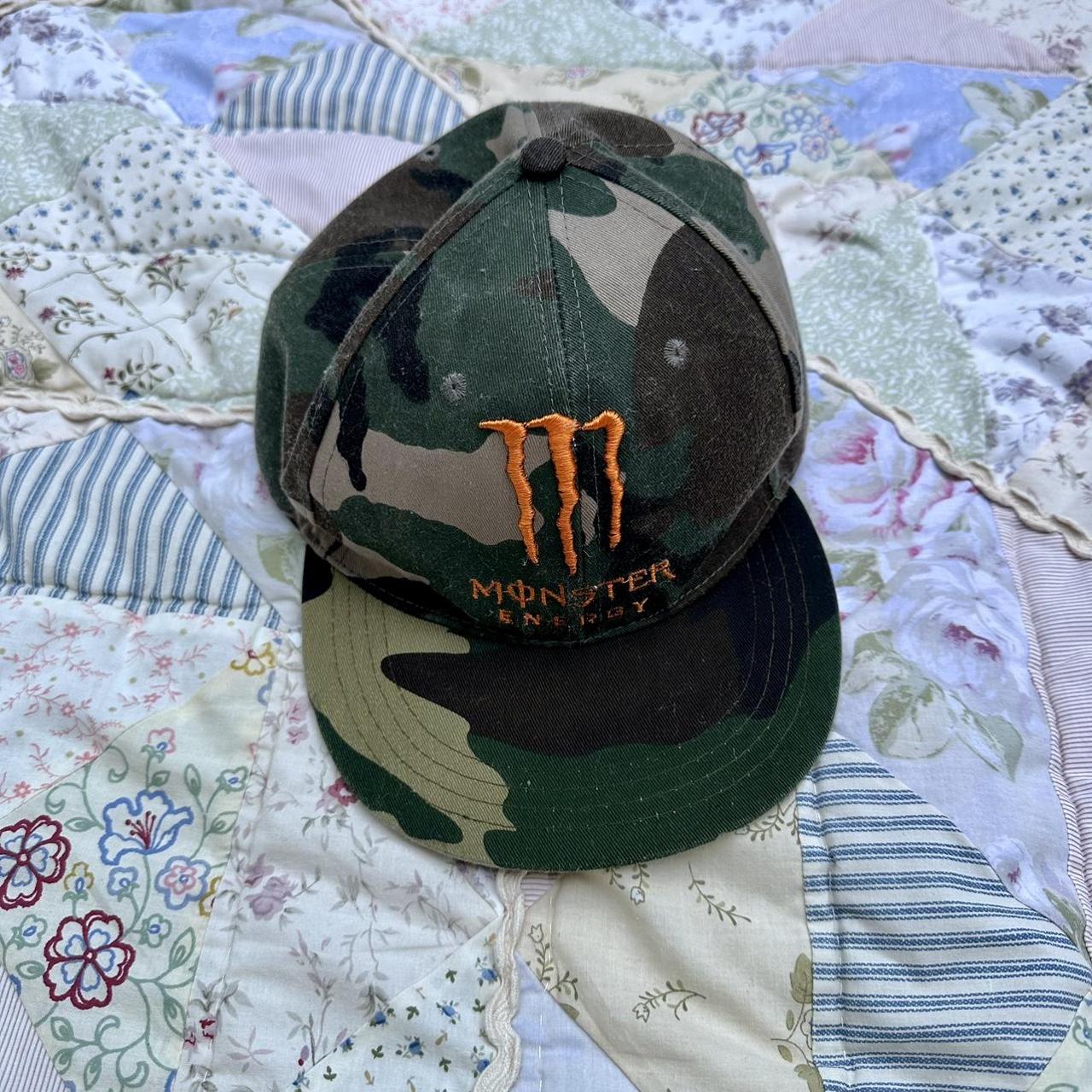 Camo Monster Energy Hat🤘🏼🤘🏼 5.40 shipping - Depop