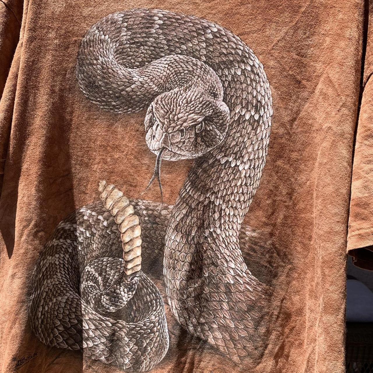 the mountain rattlesnake tshirt 🐍 size XL in great... - Depop